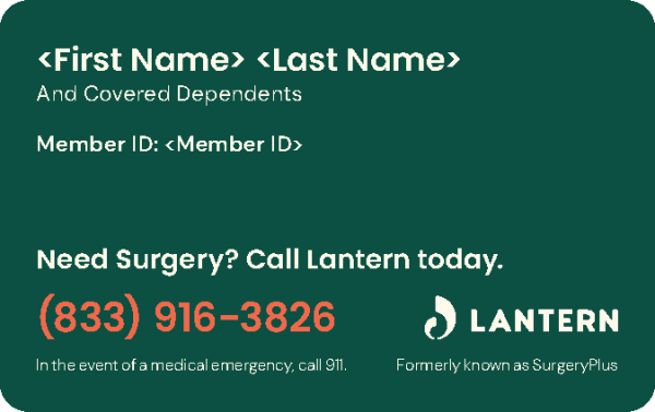 Lantern Surgery Benefit | NC State Health Plan